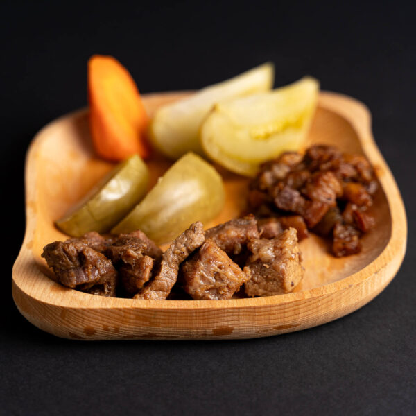 Carne la garnita cu jumari, porc clasic, la borcan - Ferma lui Iordache